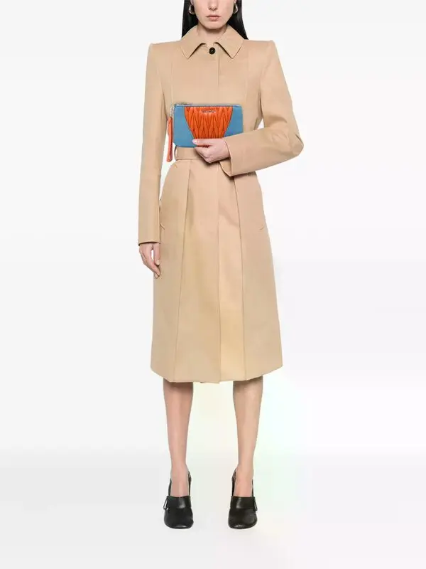 Miu Miu Bicolor Matelasse Nappa Clutch Bag