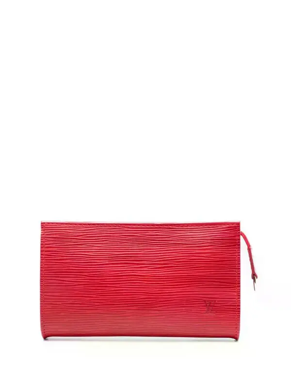 LOUIS VUITTON 1990-2010 Epi Bucket Pm Pouch