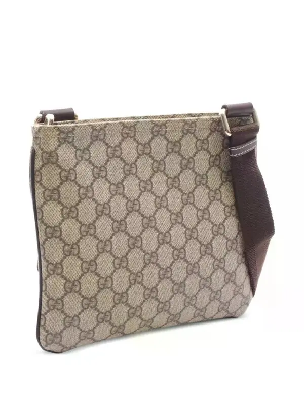 Gucci Gg Supreme Shoulder Bag - Neutrals
