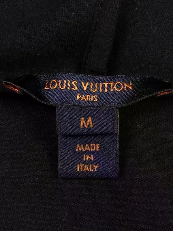 LOUIS VUITTON Stamp Zip-up Hoodie