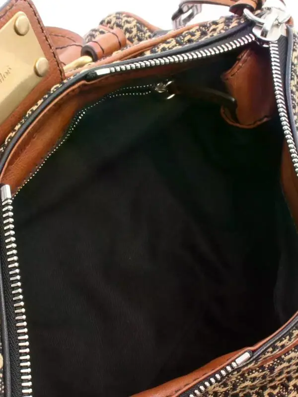 Chloé 2010s Paddington Tweed Tote Bag