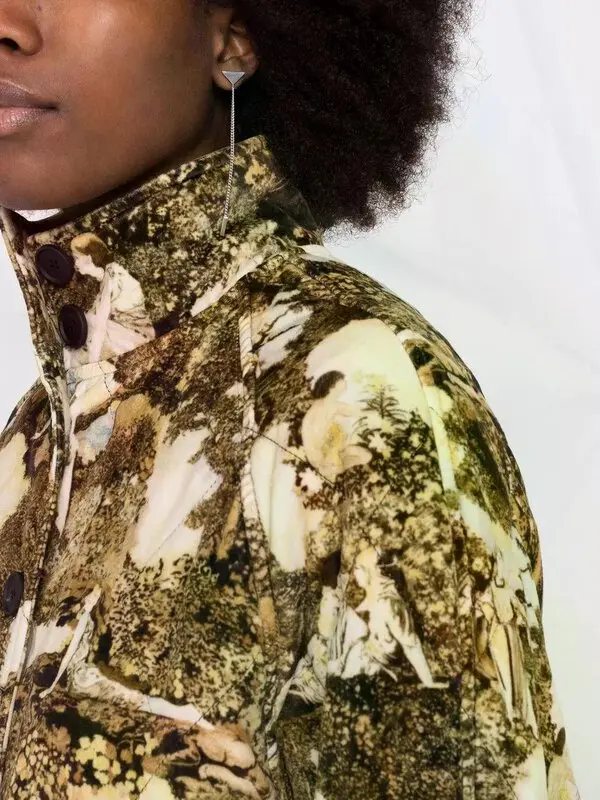 Kenzo Abstract Print Bomber Jacket