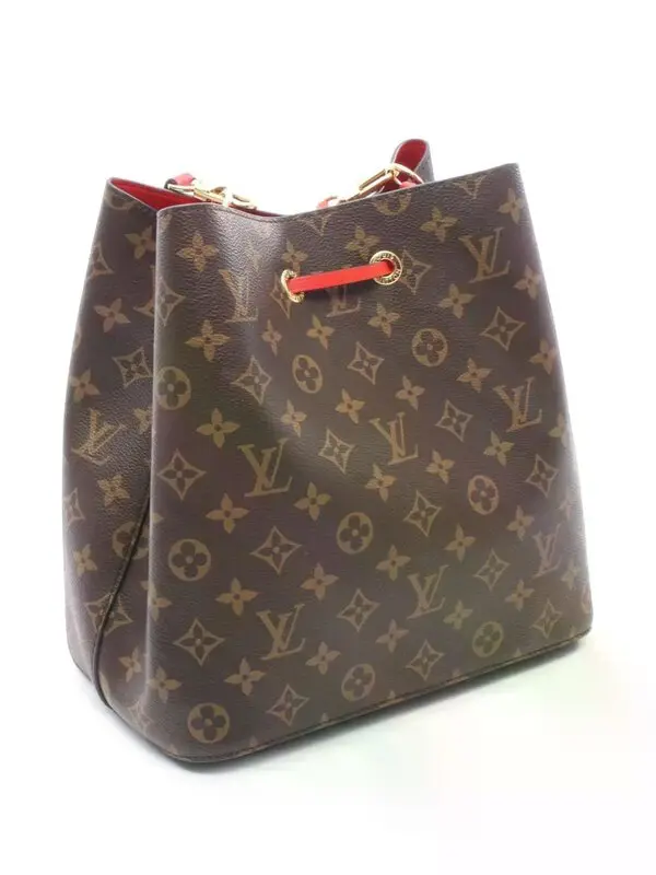 LOUIS VUITTON Monogram Bucket Bag - Brown