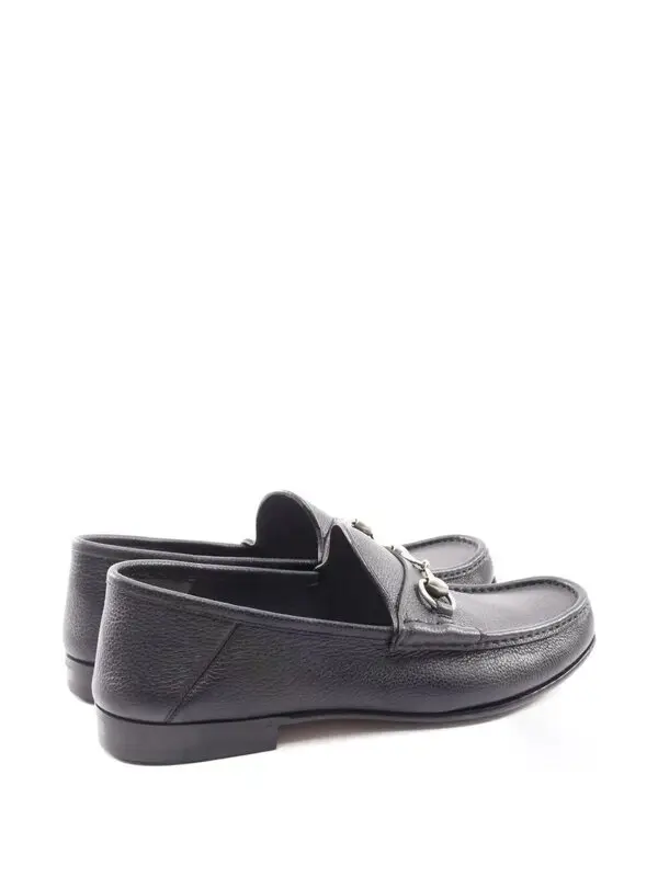 Gucci Leather Horsebit Loafers