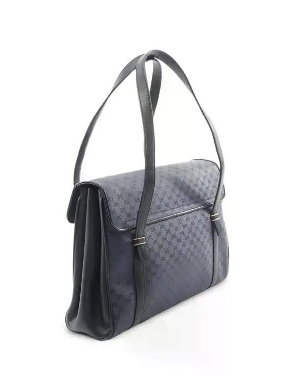 Gucci 2000s Micro Gg Plus Shoulder Bag