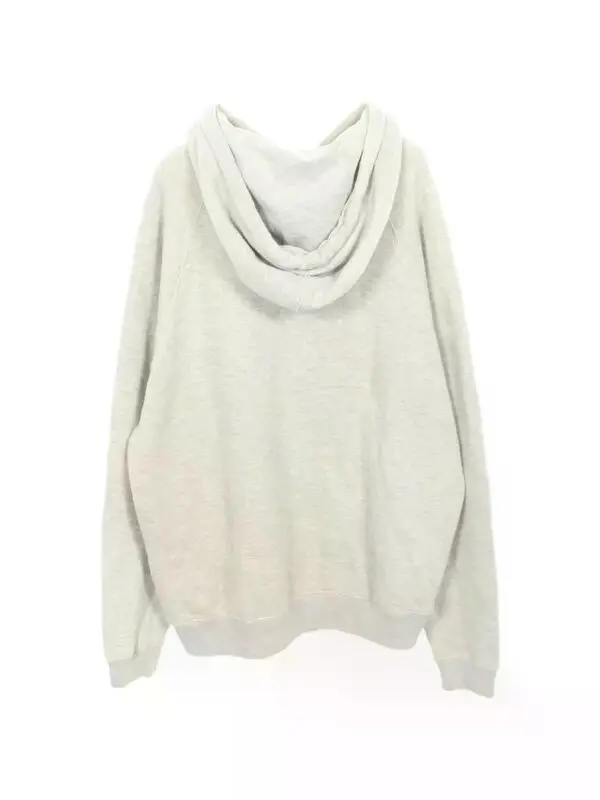 LOUIS VUITTON Rhinestone Logo Hoodie - Grey