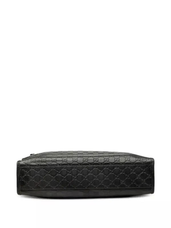 Gucci Embossed Leather Business Bag