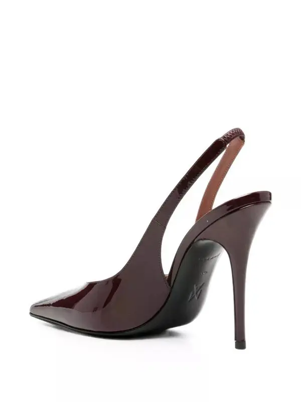 Amina Muaddi Slingback Pumps