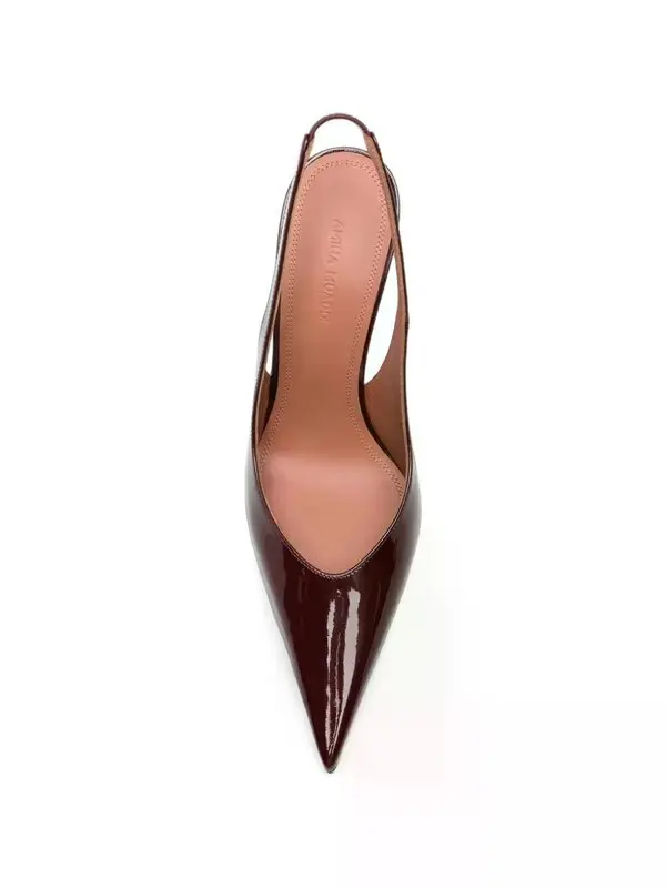Amina Muaddi Slingback Pumps
