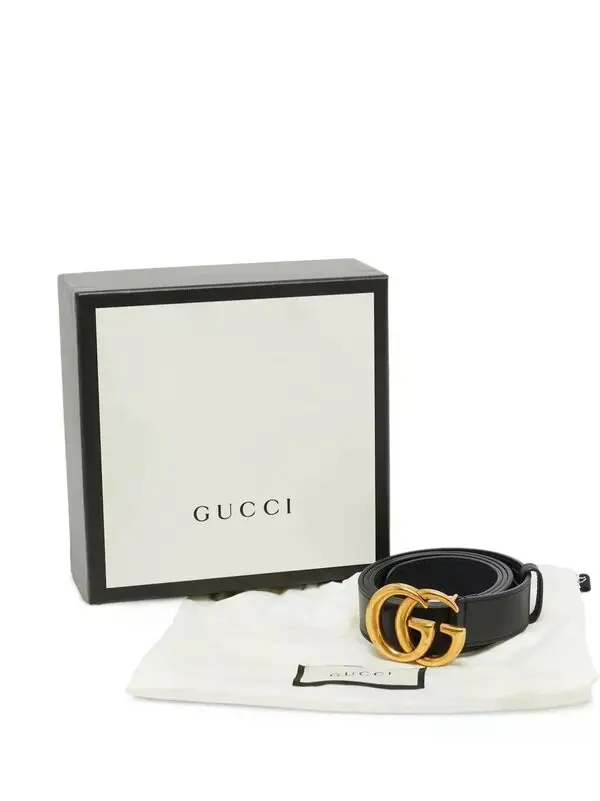 Gucci Gg Marmont Buckle Belt