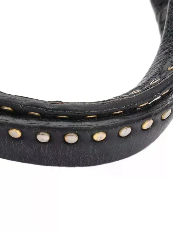 Miu Miu Studded Leather Handbag