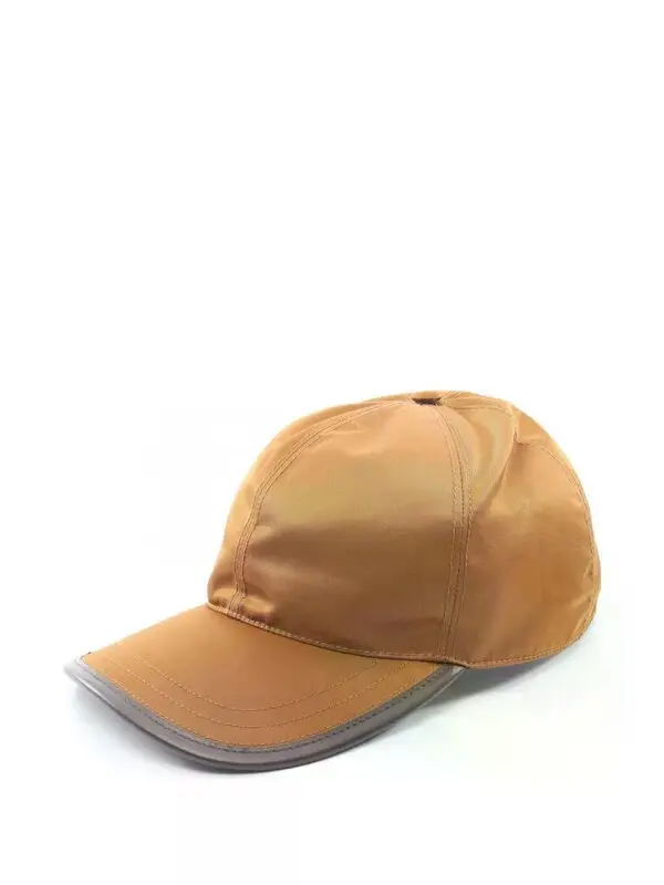 Prada Logo Plate Baseball Cap
