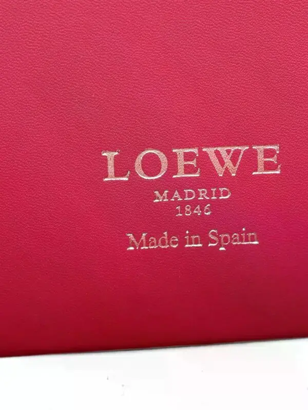 Loewe Leather Anagram Tote Bag