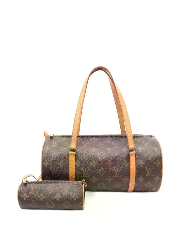 LOUIS VUITTON 2003 Papillon Monogram Canvas Tote Bag