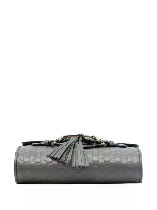 Gucci 2016-2026 Mini Microguccissima Emily Crossbody Bag