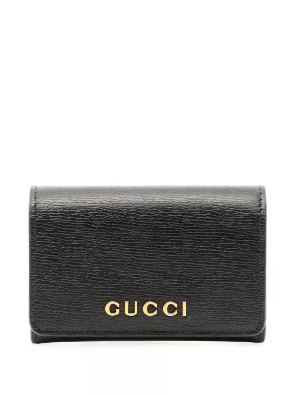 Gucci 2010 Script Card Case
