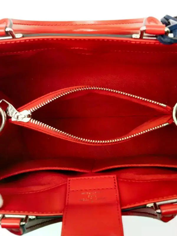 LOUIS VUITTON Epi Leather Kleber Pm Satchel - Blue