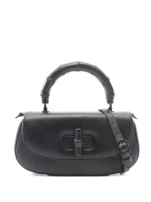 Gucci Bamboo Diva Handbag - Black
