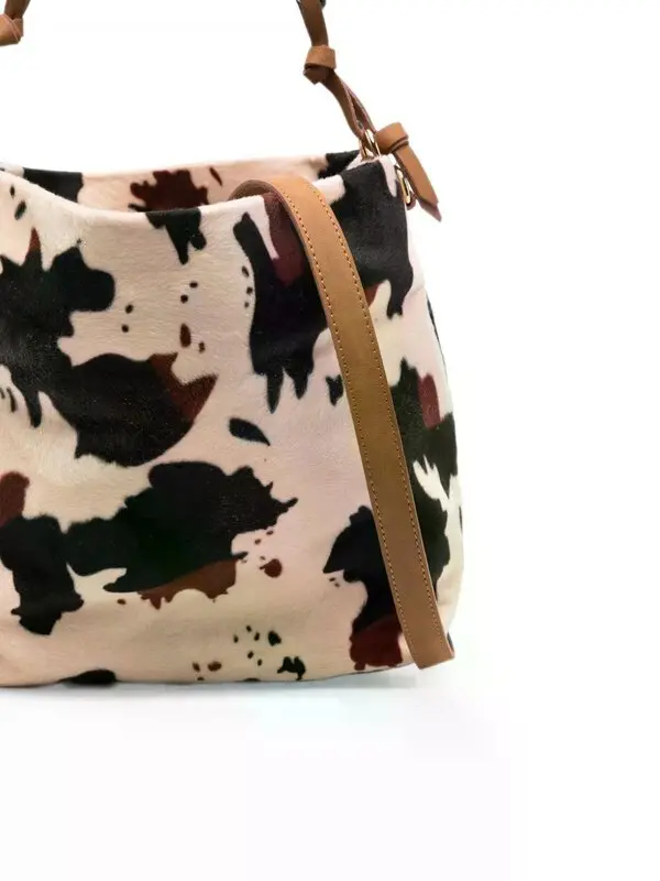 LA MILANESA Adjustable-strap Tote Bag With Single Resin Top Handle