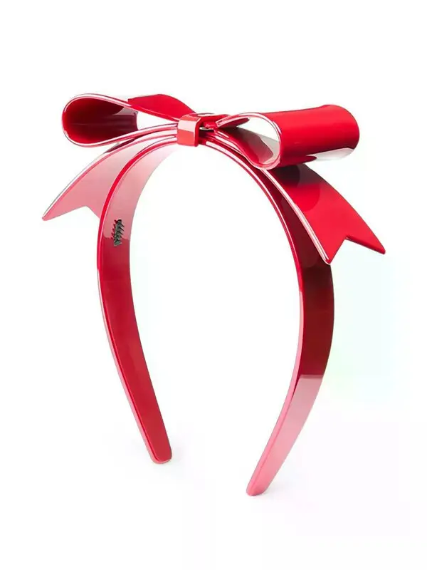 MAISON MICHEL Sierra Bow-detail Headband