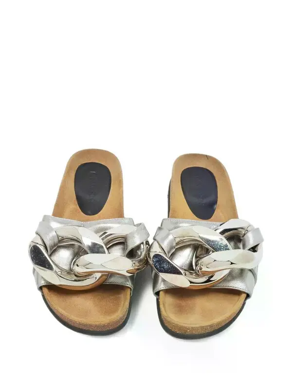 JW Anderson Chain Leather Sandals