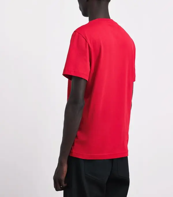 Moncler Cotton Logo-patch T-shirt