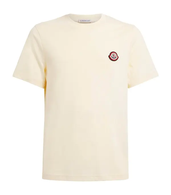 Moncler Cotton Logo-patch T-shirt