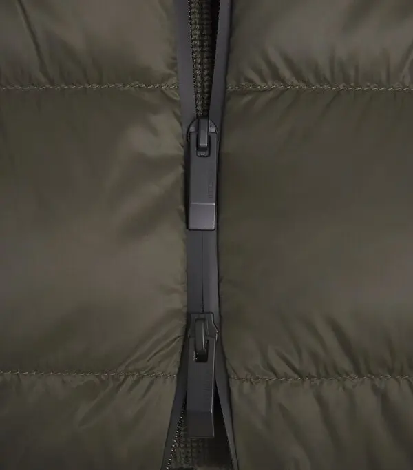 Moncler Virgin Wool Down-filled Hybrid Jacket