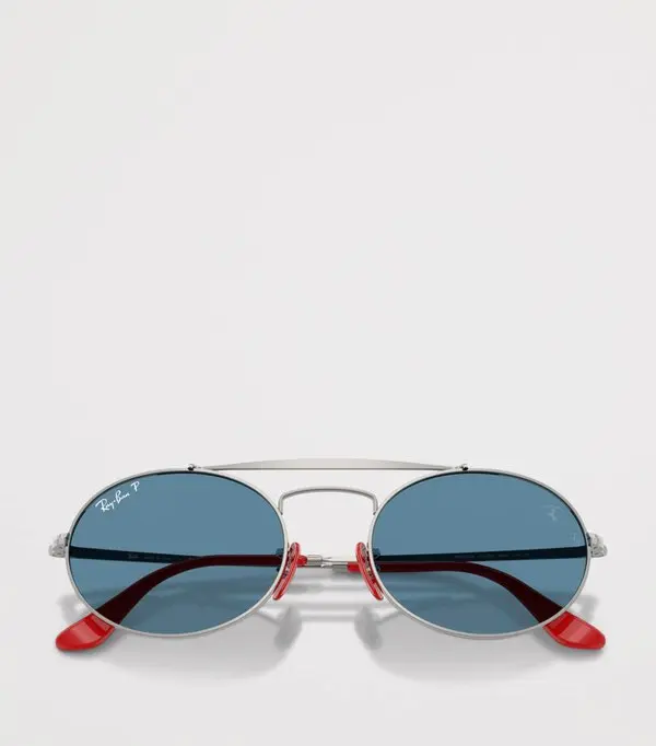 Ray-ban Oval Sunglasses With Polarised+ Lenses