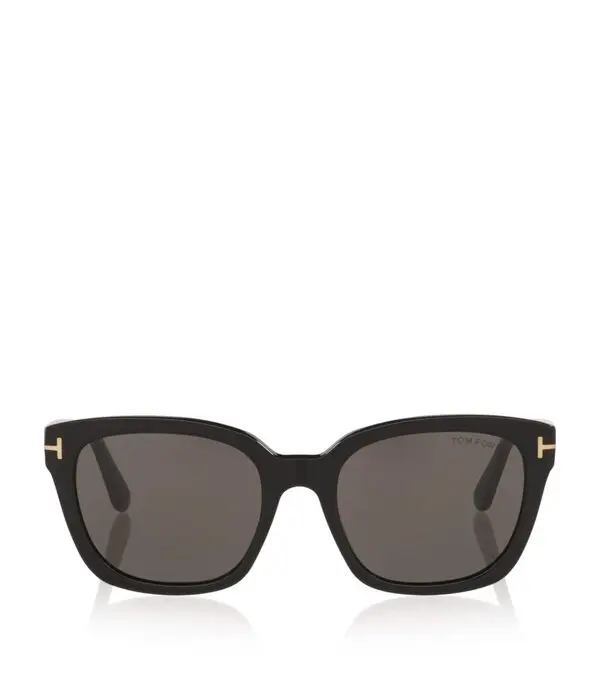 TOM FORD Haylay Square Sunglasses - Black