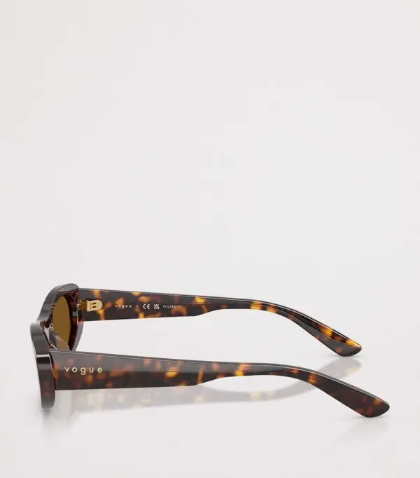 VOGUE Oval Tortoiseshell Sunglasses