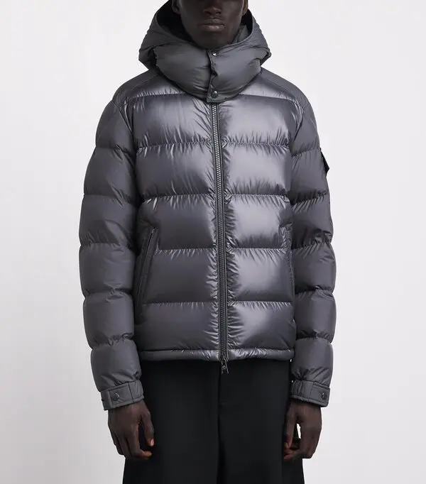 Moncler Maya Down-filled Puffer Jacket - Grey