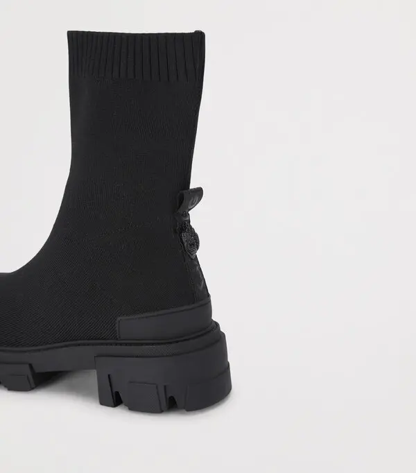 Kurt Geiger Stomp Sock Ankle Boots