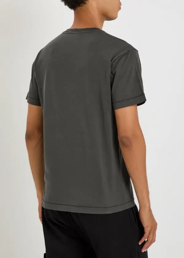 Stone Island Compass Logo Cotton T-shirt