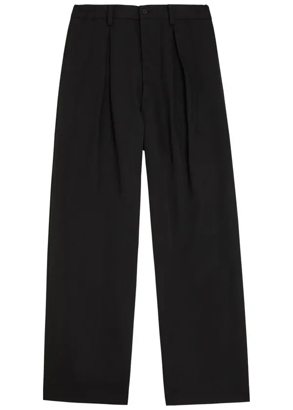 SSSTEIN Wide-leg Wool Trousers