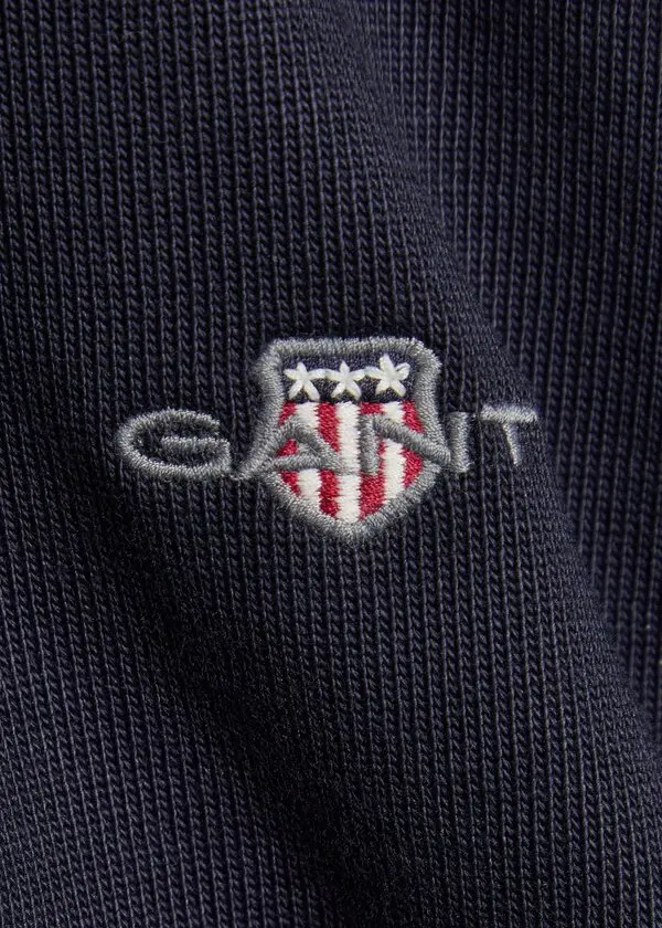 Gant Chambray Collar Cotton Rugby Shirt