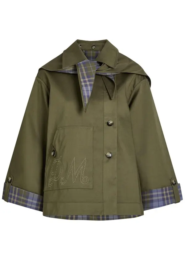 DAMSON MADDER Jerry Reversible Cotton Trench Coat