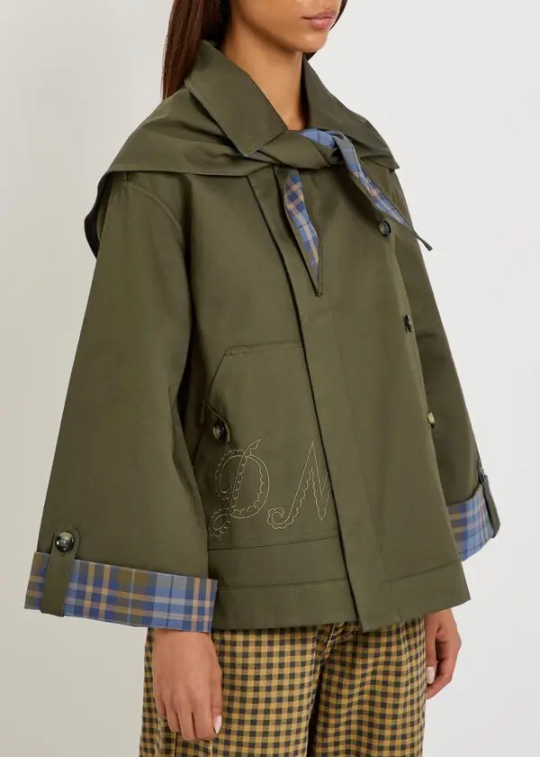 DAMSON MADDER Jerry Reversible Cotton Trench Coat