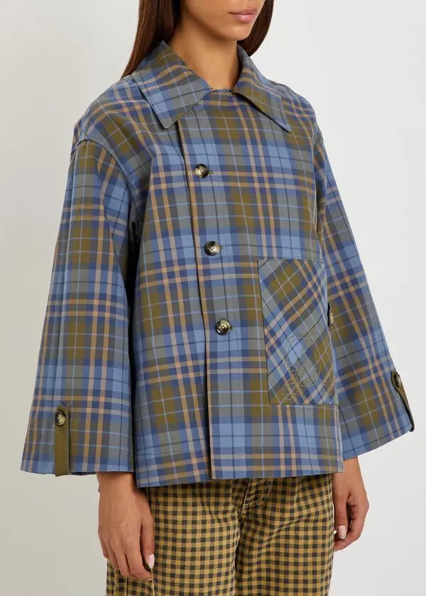 DAMSON MADDER Jerry Reversible Cotton Trench Coat
