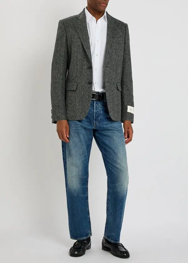 Gant Herringbone Tweed Blazer