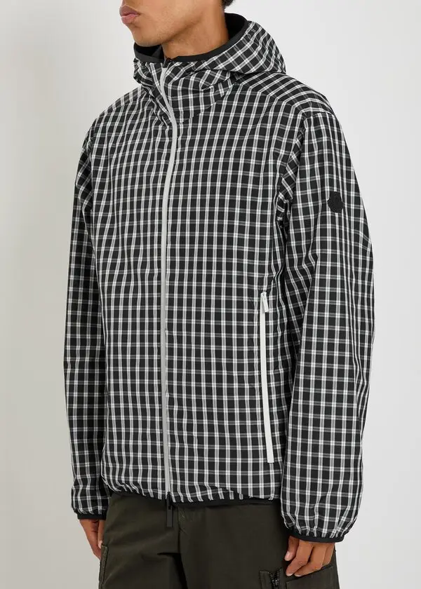 Moncler Vandelli Reversible Checked Shell Jacket