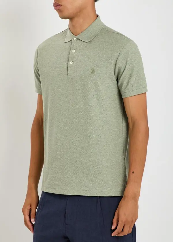 Polo Ralph Lauren Waffle Cotton Polo Shirt