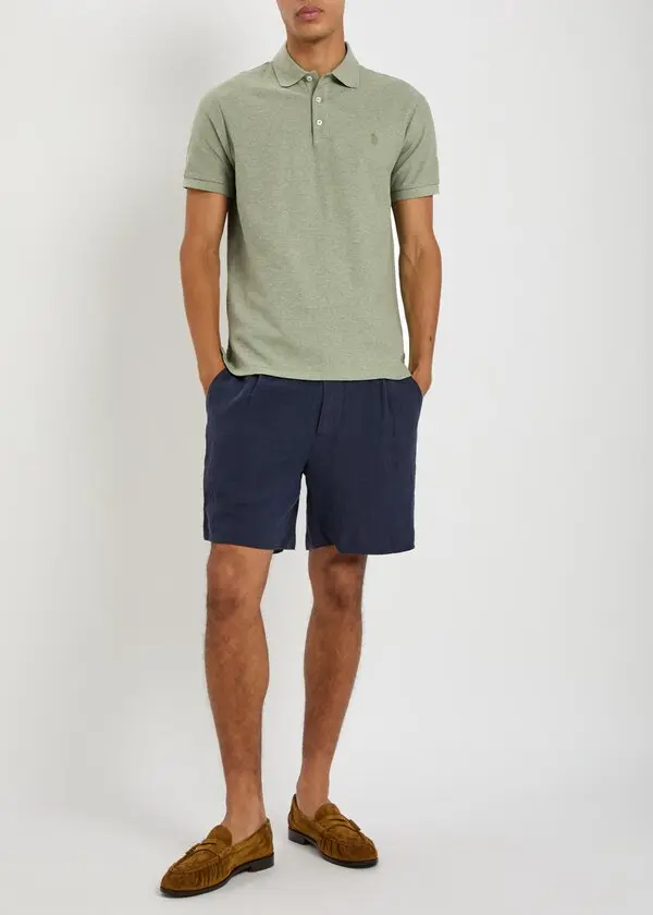 Polo Ralph Lauren Waffle Cotton Polo Shirt
