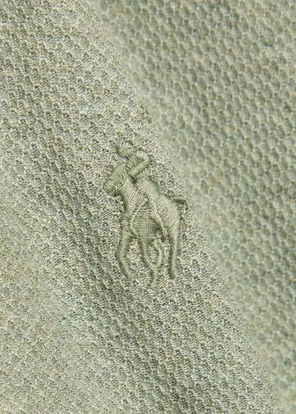 Polo Ralph Lauren Waffle Cotton Polo Shirt