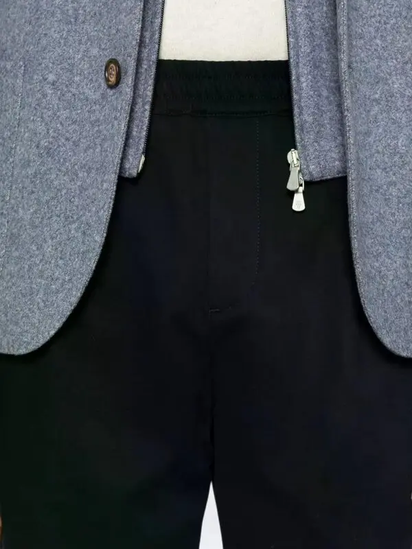 Eleventy Elasticated-waistband Trousers