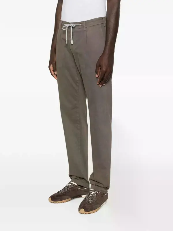 Eleventy Drawstring Pleated Trousers