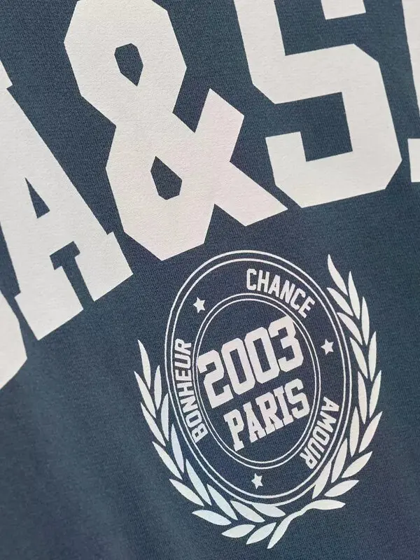 Ba&sh Benjamin Logo-print Drop-shoulder Sweatshirt