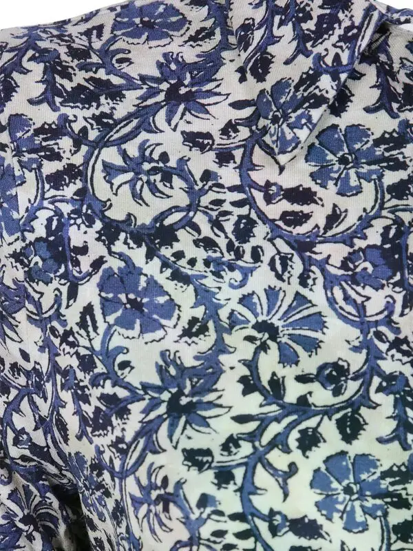 WHYCI Floral Print Long Sleeve Shirt