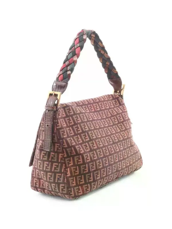 Fendi 2000s Zucchino Mamma Bucket Shoulder Bag