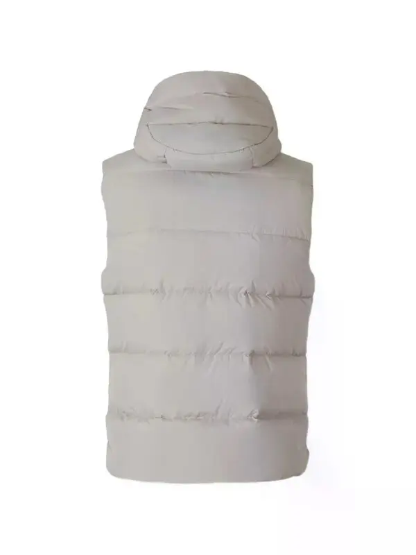 MOORER Padded Hooded Gilet
